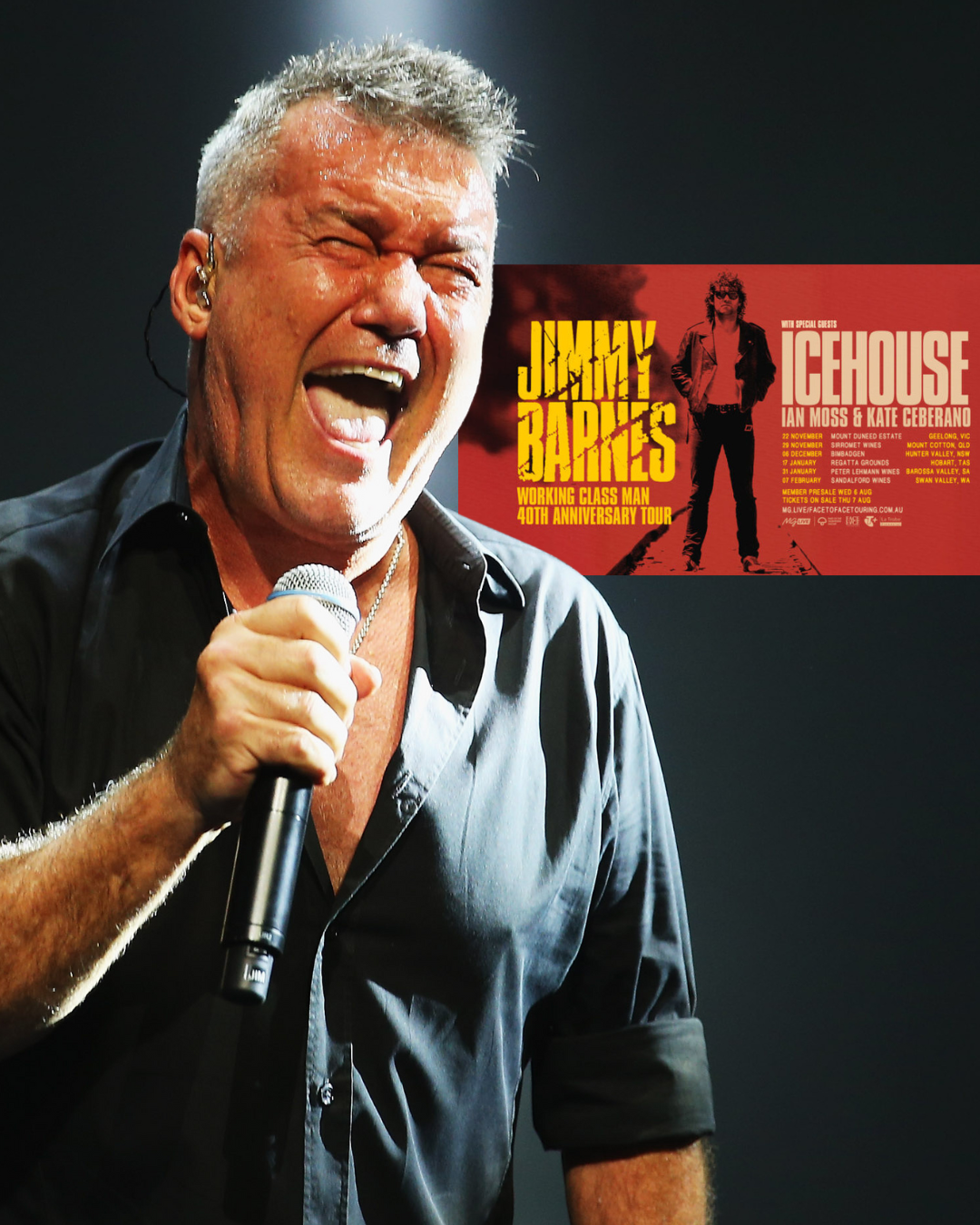 Jimmy Barnes Announces Nationwide Tour To Celebrate 40 Years Of ‘For ...